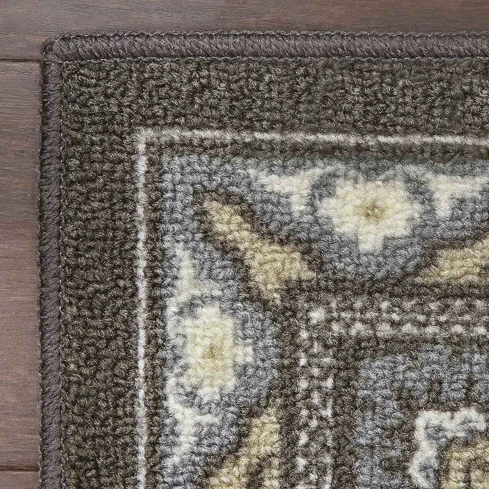 5x7 Light Brown Boho W/border – Dungeness Home